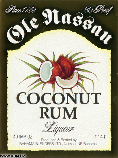 Peter's Rum Labels - Bahama Blenders Ltd., Nassau (Bahamas)