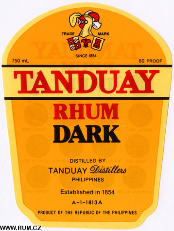 Peter's Rum Labels - Tanduay Distillers (Philippines)