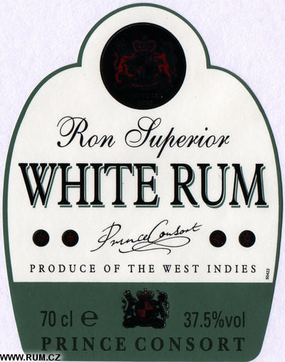 Peter's Rum Labels - Prince Consort (United Kingdom)